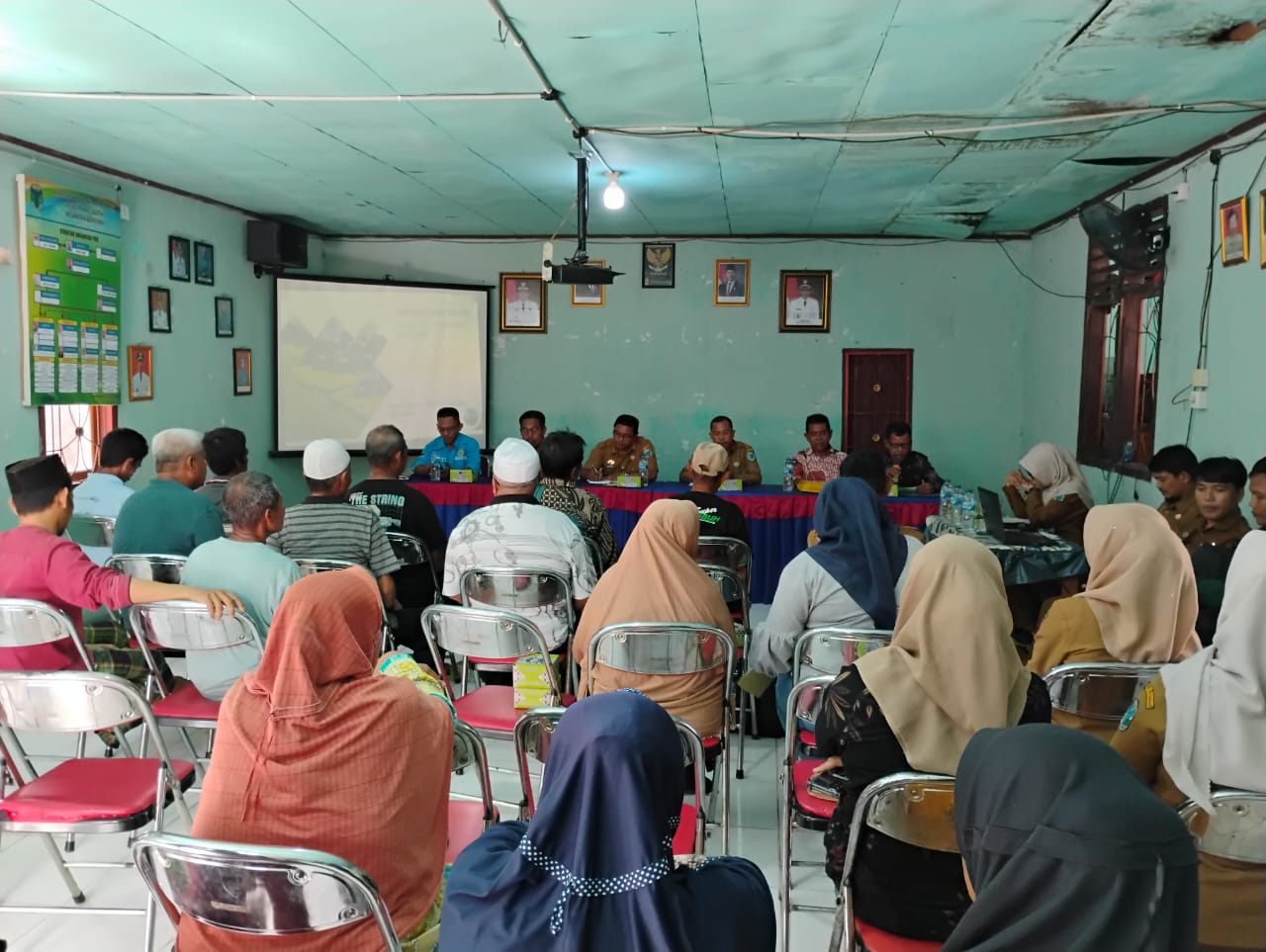 MUSYAWARAH DESA TENTANG PROGRAM CETAK SAWAH RAKYAT TAHUN 2025